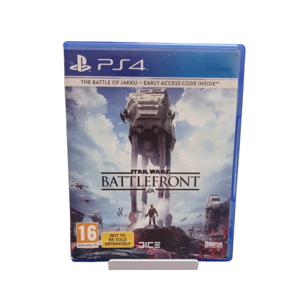 Pre-owned Sony STAR WARS BATTLEFRONT, Playstation 4. Pal, Tested - Own4Less